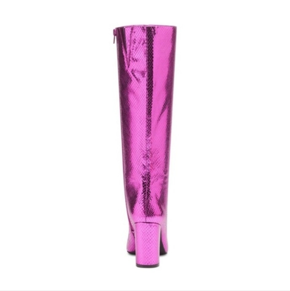 INC International Concepts | Shoes | Inc Berry Pink Metallic Snakeskin ...